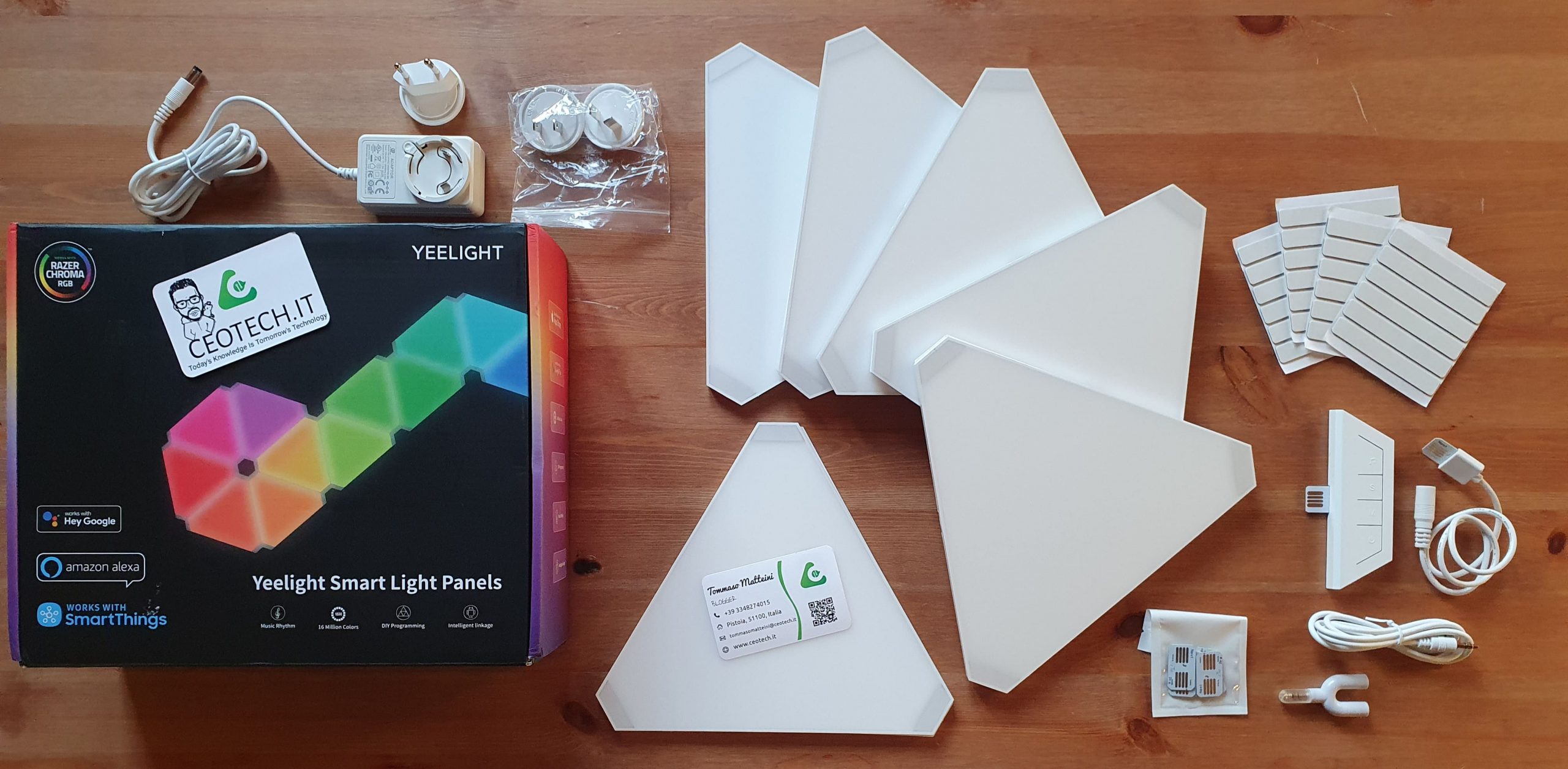 Recensione Yeelight LED Smart Light Panels