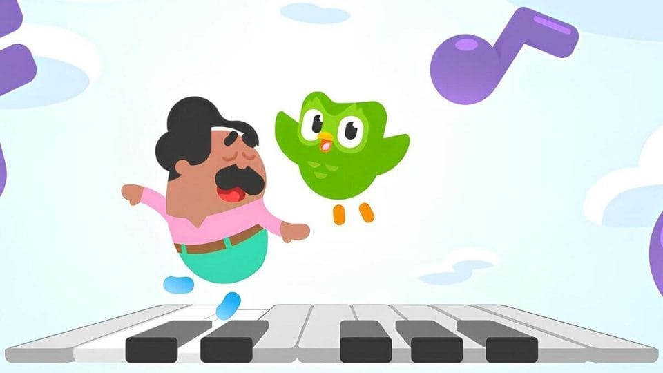 Duolingo svela le sue note: arriva il nuovo corso di musica