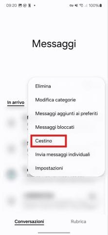 Come recuperare i messaggi cancellati su Android