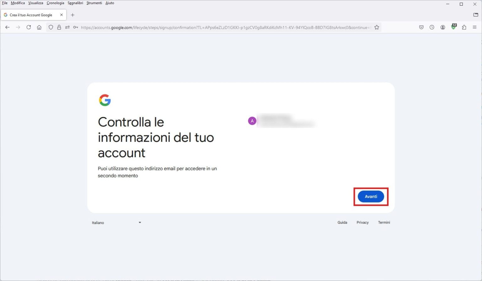 Come si crea account Gmail su smartphone e PC