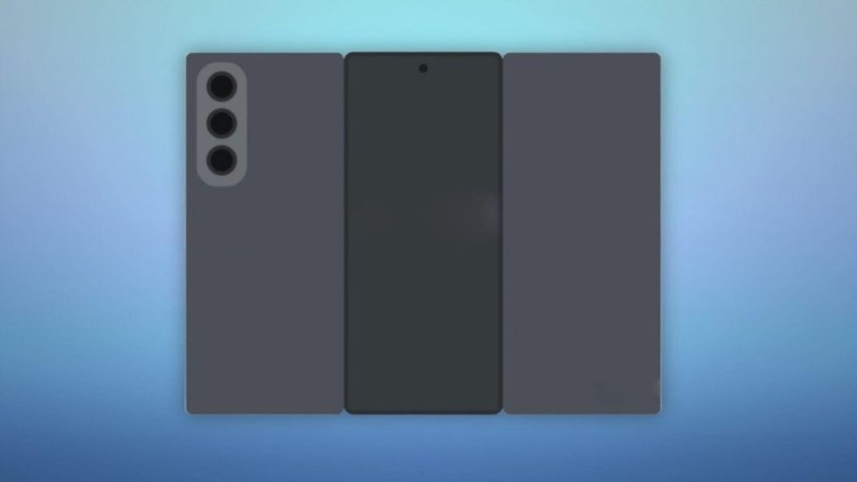 Samsung è pronta a svelare il suo primo smartphone tri-fold